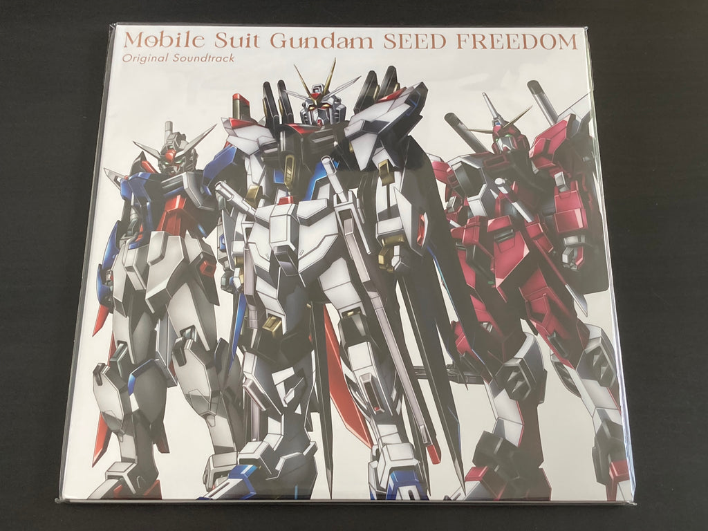 OST - Mobile Suit Gundam Seed Freedom Original Soundtrack 3LP 33⅓rpm ...