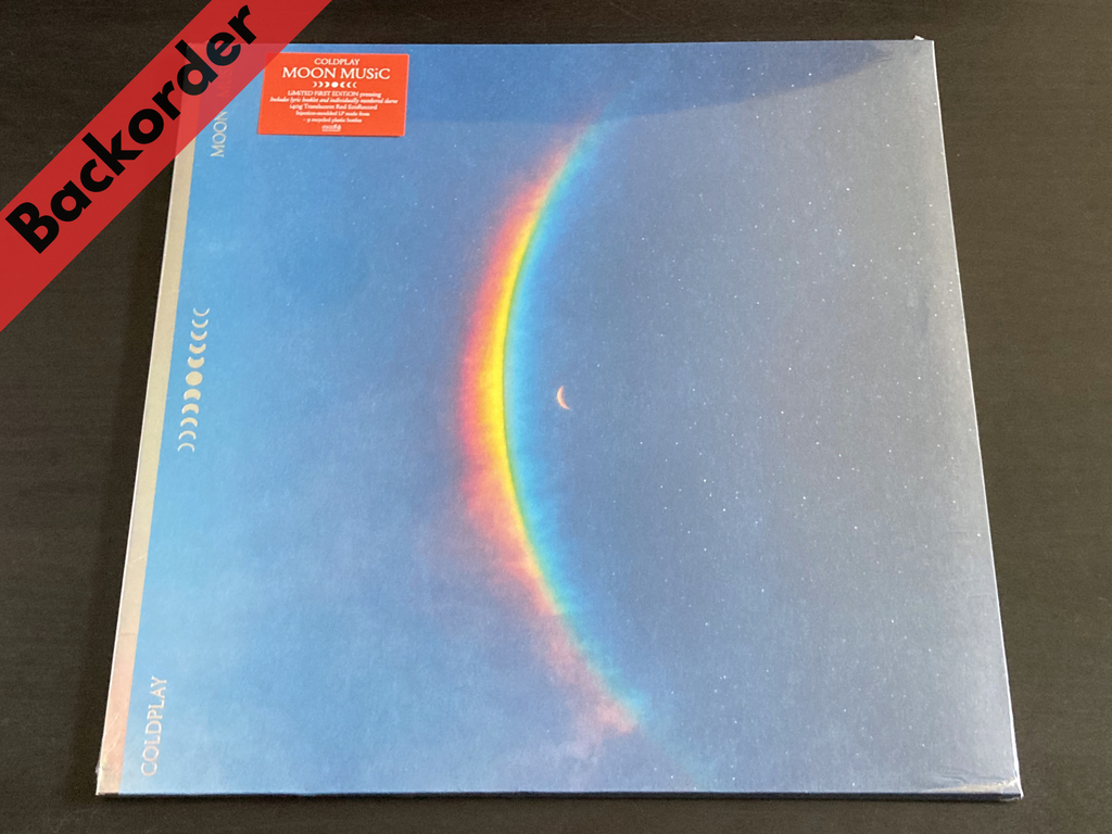 Coldplay - Moon Music (Limited First Edition Translucent Red Vinyl) LP ...