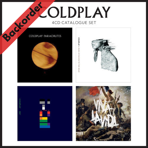 Coldplay - Catalogue Box Set 4CD [Backorder CD] – NEONMUSIC